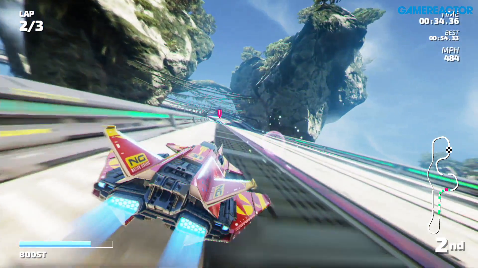 Vejam três corridas de Fast RMX na Switch