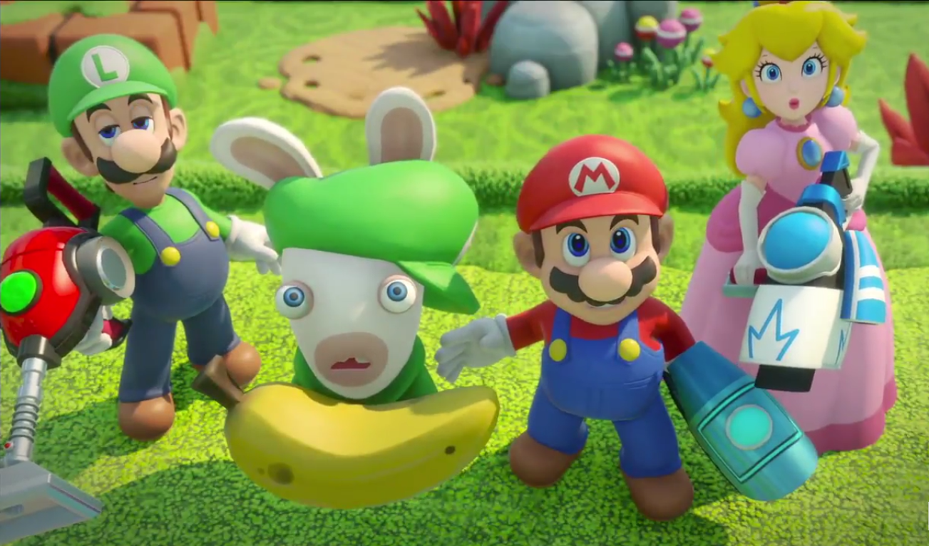 Conheçam Rabbid Luigi em Mario + Rabbids Kingdom Battle
