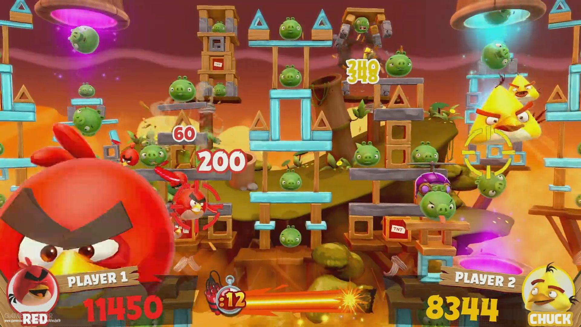 Angry Birds salta para o arcade com um gabinete cheio de ação para 2 ...