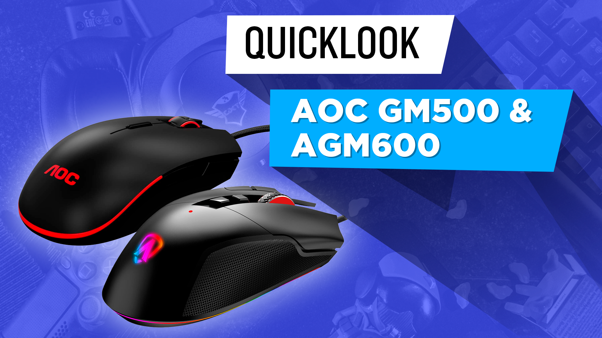Testamos alguns novos mouses acessíveis da AOC em nosso mais recente ...