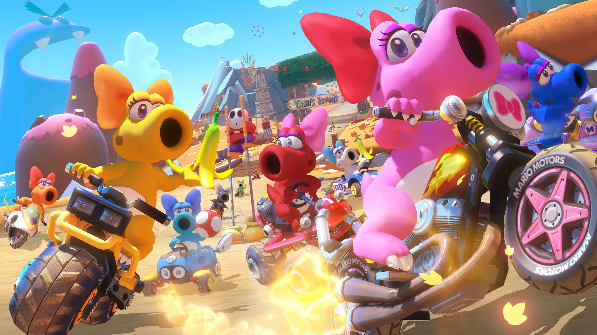 Birdo junta-se a Mario Kart 8 Deluxe no DLC Wave 4