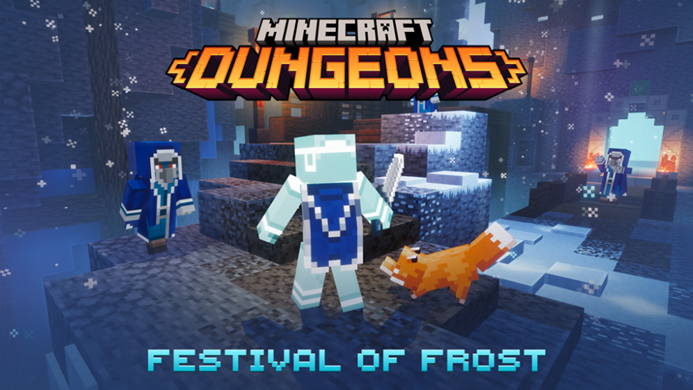 Minecraft Dungeons recebeu um evento especial de inverno