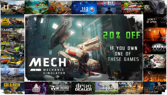 Mech Mechanic Simulator - Gamereactor PT