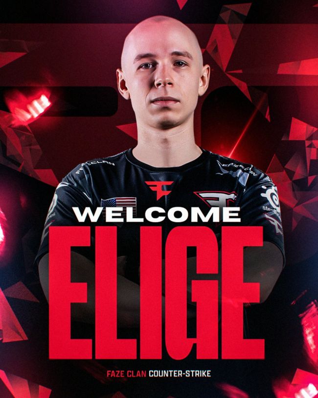FaZe Clan contrata EliGE para seu elenco Counter-Strike 2