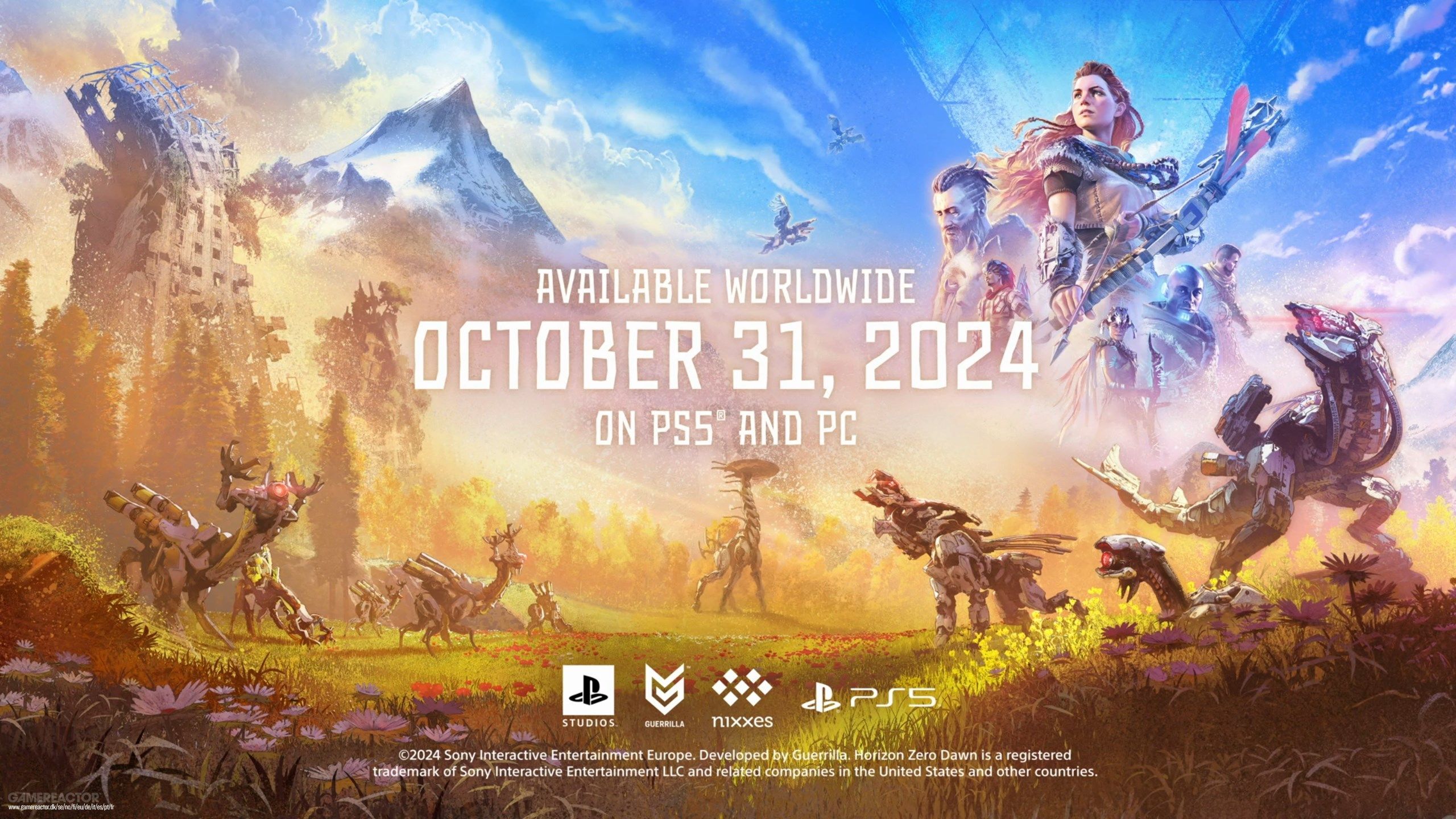 Horizon Zero Dawn Remastered é real e chega ao PS5 em 31 de outubro - Horizon: Zero Dawn ...