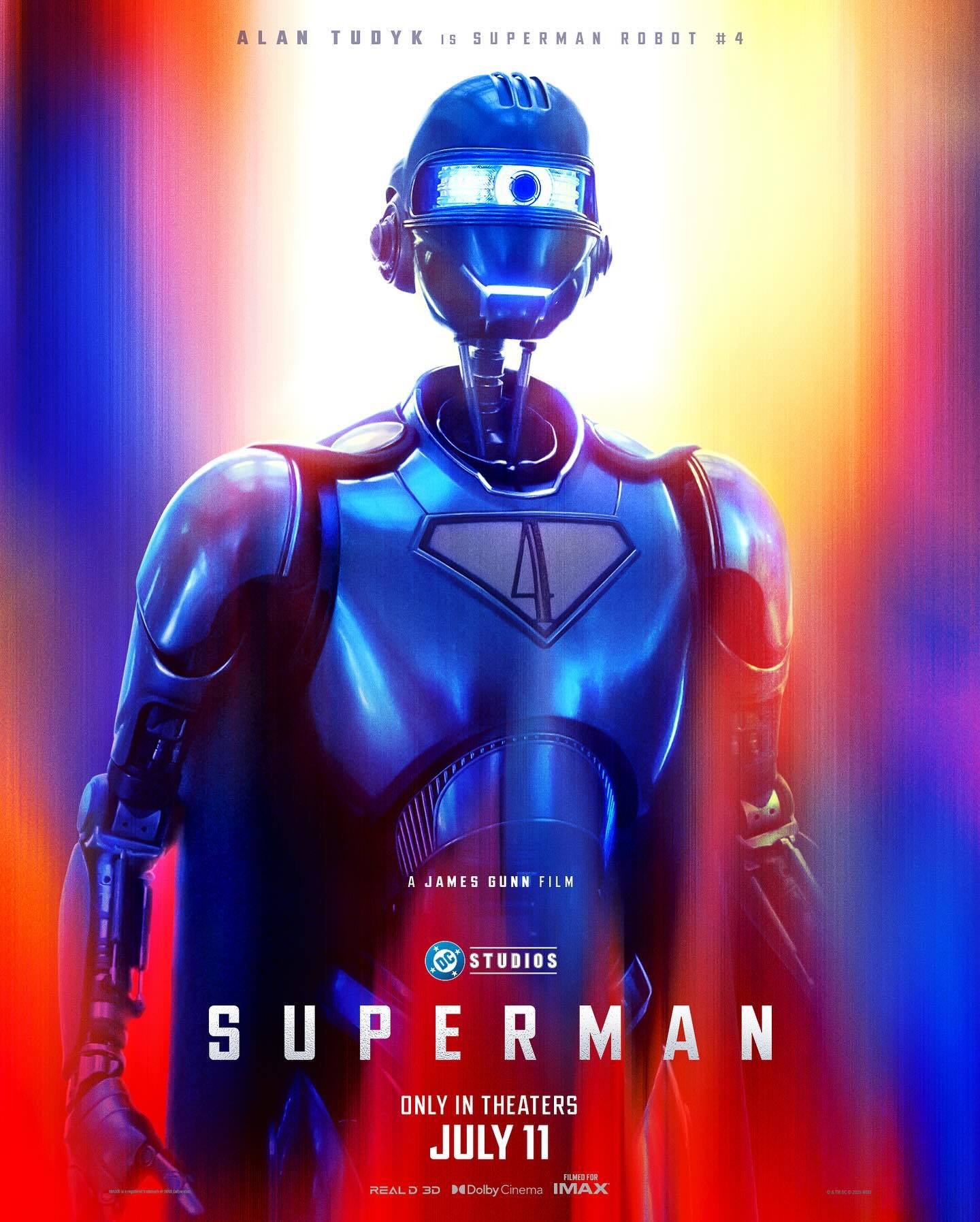 Aqui estão todos os pôsteres de heróis para Superman