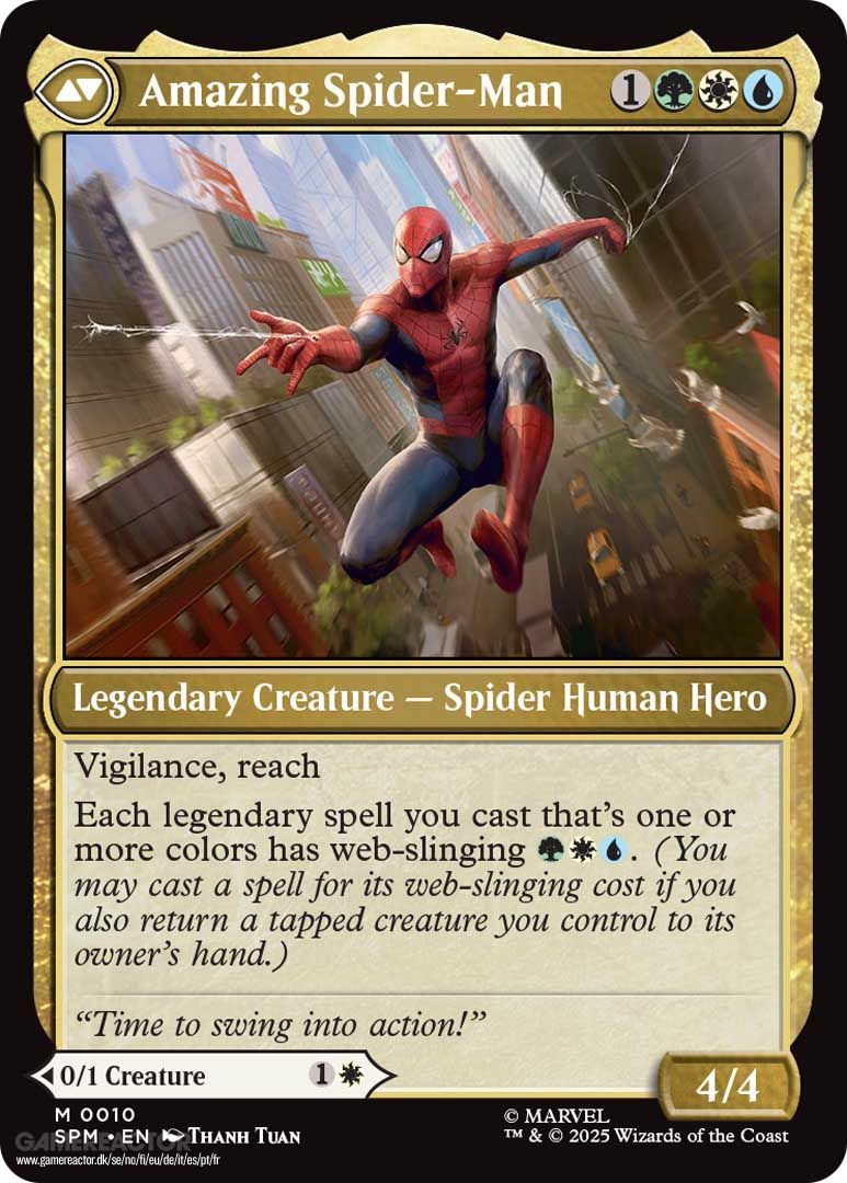 Confira a coleção do Homem-Aranha em Magic: The Gathering
