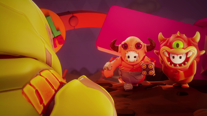 O Doomslayer vai invadir Fall Guys na próxima semana