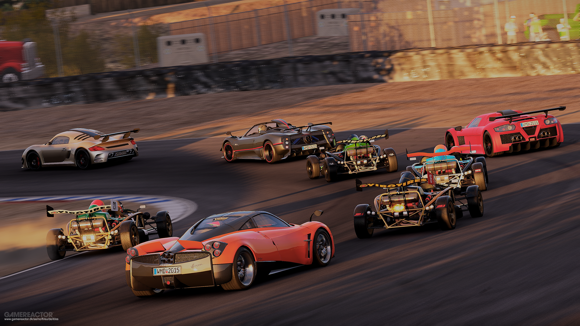 Todos os carros de Project CARS