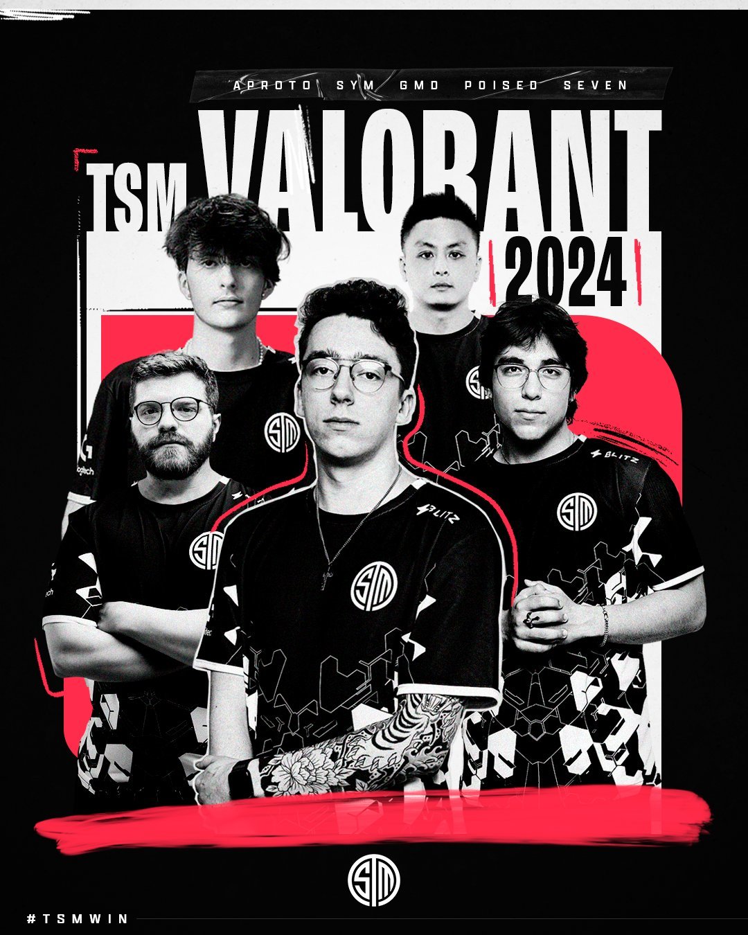 TSM anuncia nova lista Valorant