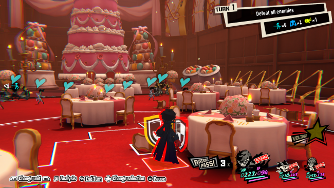 Persona 5 Tactica Análise - Gamereactor
