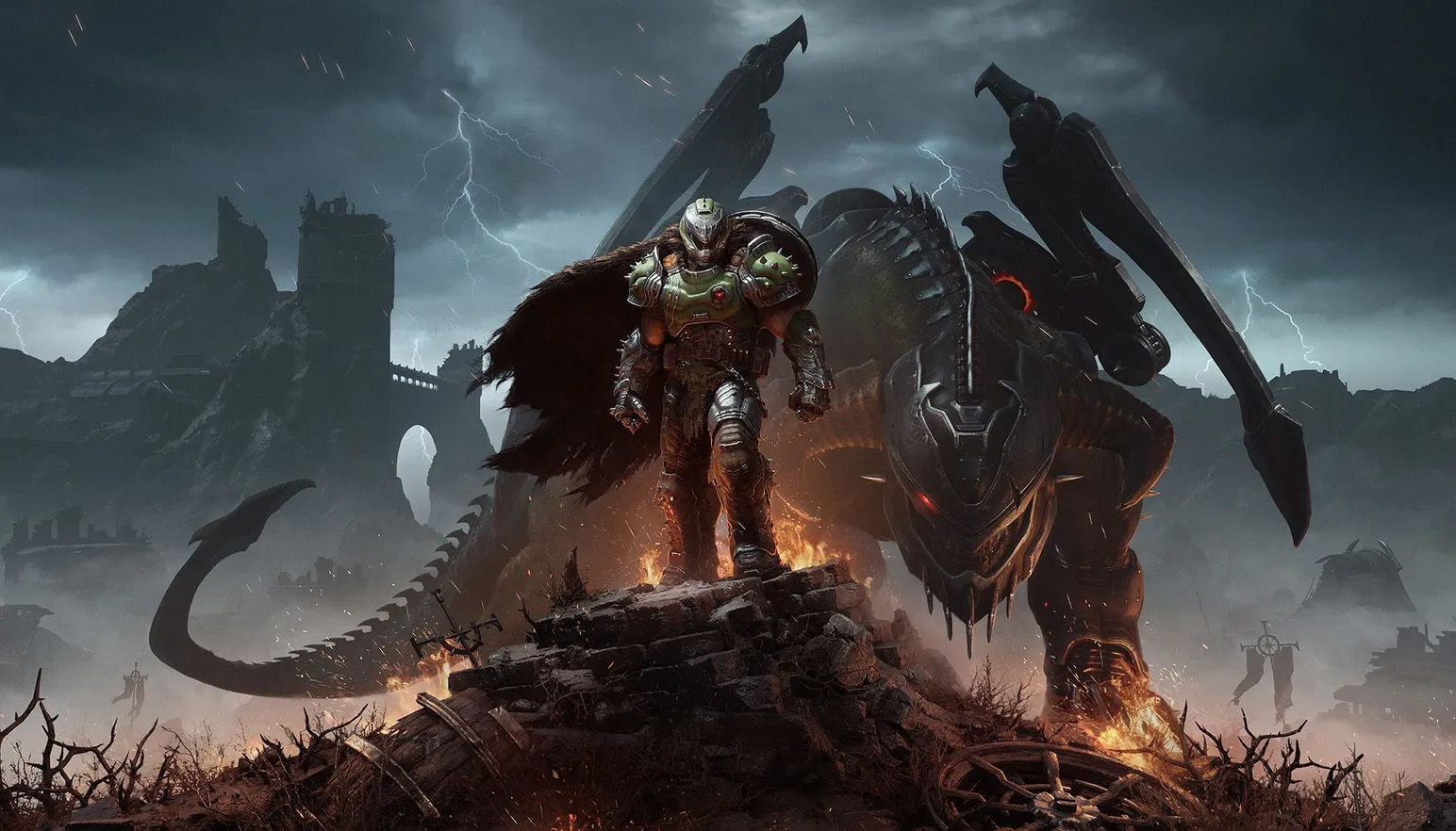 Doom: The Dark Ages roda em "83 quadros por segundo em média" no ROG ...