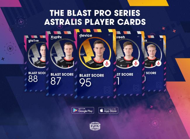 Epics providing trading cards for Blast Pro Series - Counter-Strike ...