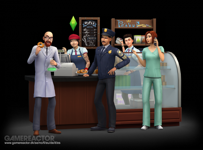 The Sims 4 "Ao trabalho" - The Sims 4: Get to Work - Gamereactor