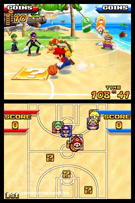 Mario Slam Basketball Gamereactor PT