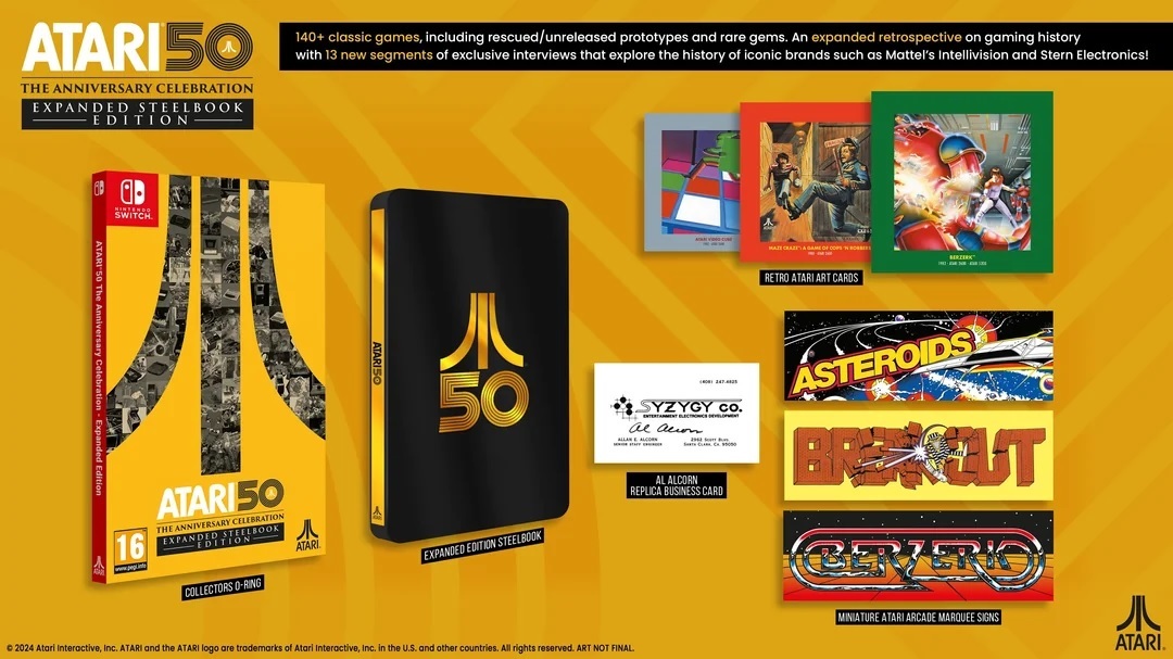 Atari 50 recebendo 39 novos jogos gratuitos como parte da Edição ...
