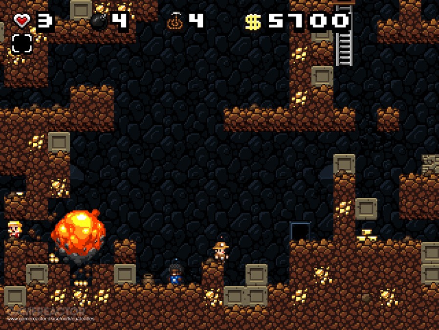 Spelunk com modo cooperativo online - Spelunky - Gamereactor