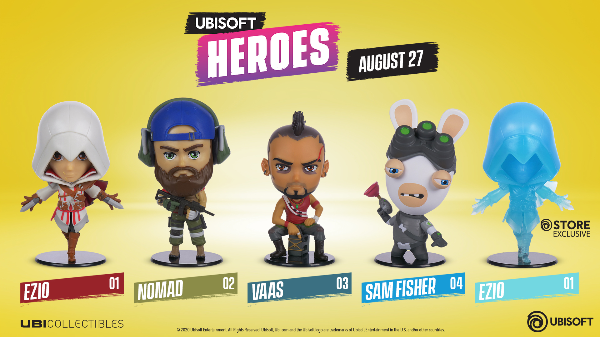 Ubisoft Heroes é uma coleção com personagens da Ubisoft - Assassin's ...