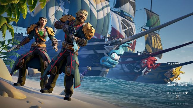 Sea of Thieves e colaboração de Destiny 2 anunciada