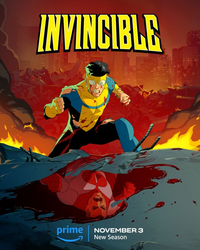 Invincible 2ª temporada parte 2 estreia no Prime Video em março