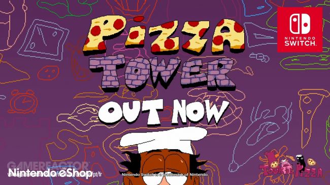 Pizza Tower é uma surpresa para o Nintendo Switch hoje