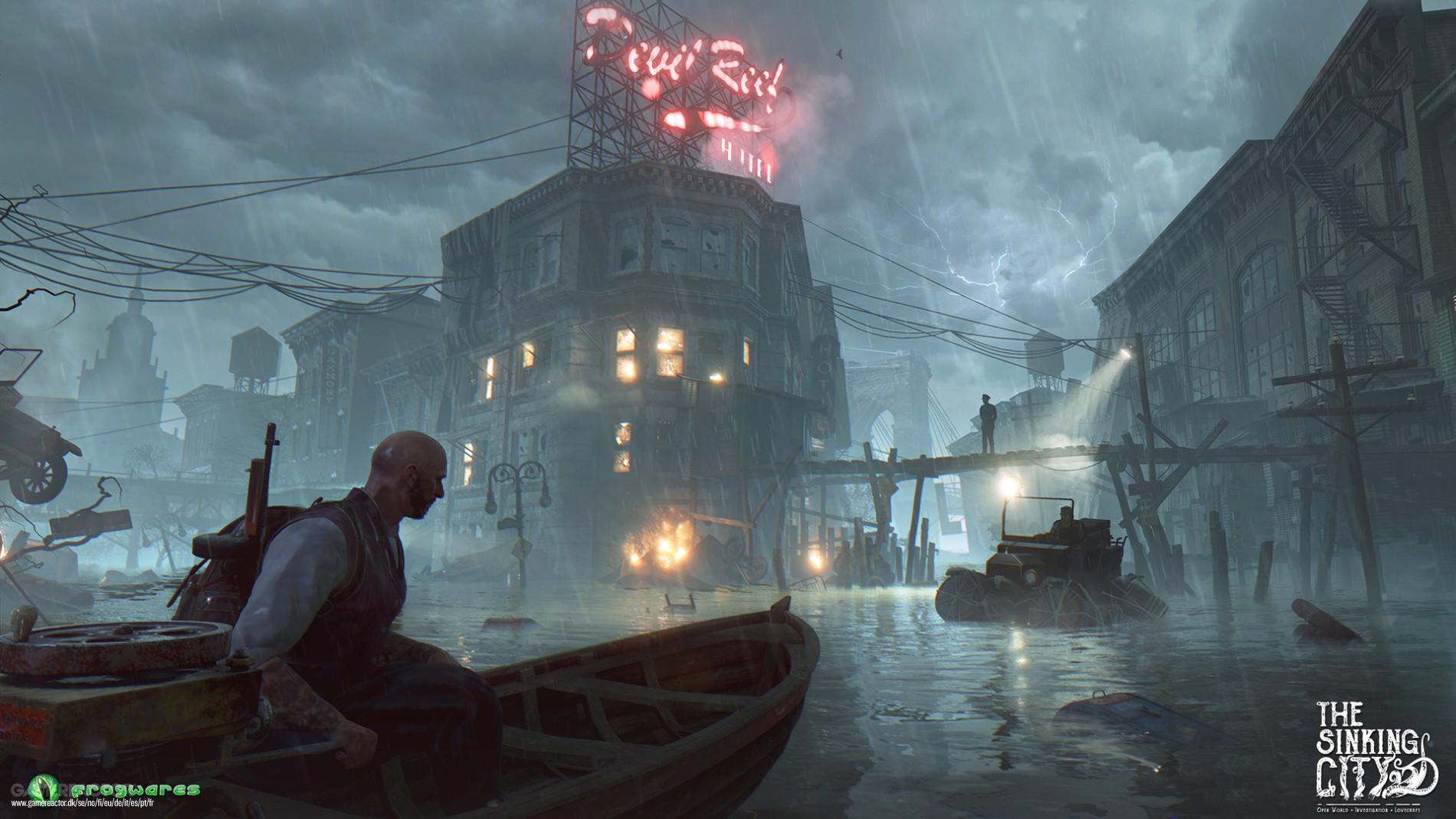 Vejam gameplay de The Sinking City na Switch
