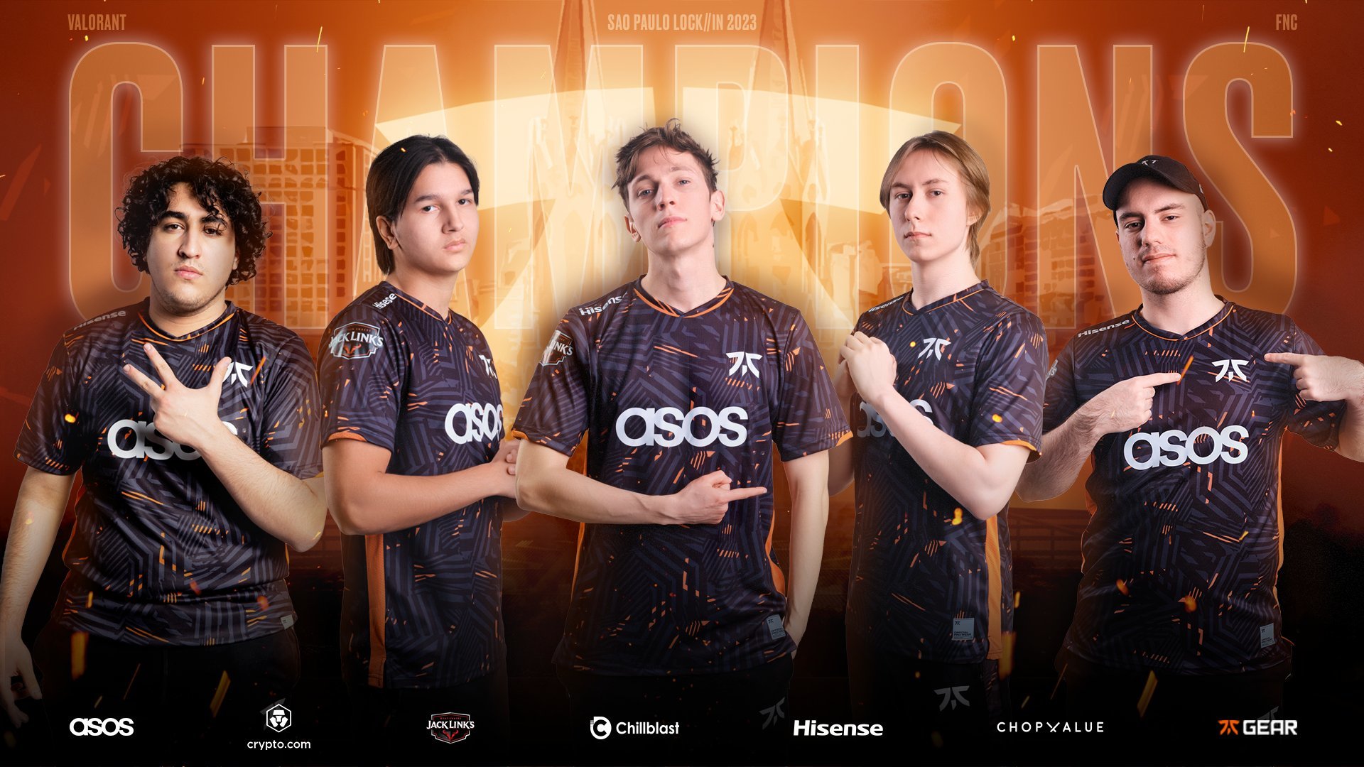 Fnatic são os Valorant Champions Tour Lock//In vencedores