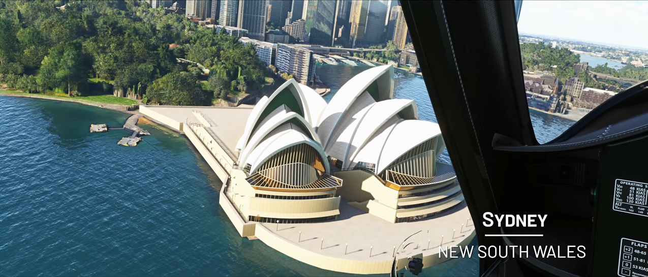 Austrália está melhor que nunca em Microsoft Flight Simulator