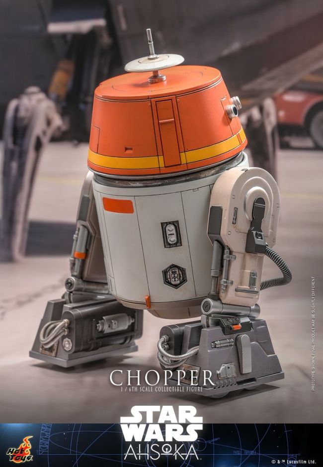 Em breve você pode possuir um sofisticado Chopper Droid da Hot Toys ...