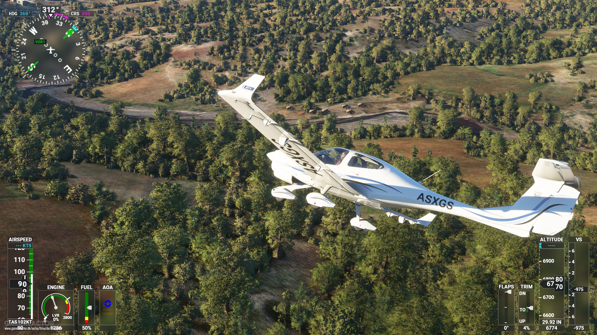 Asobo Studio reduziu drasticamente o ficheiro de Microsoft Flight Simulator