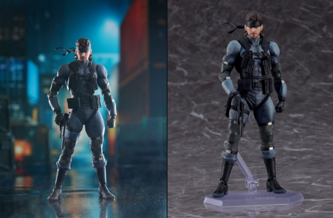 Good Smile apresenta uma nova figura estilosa de Solid Snake - Metal ...