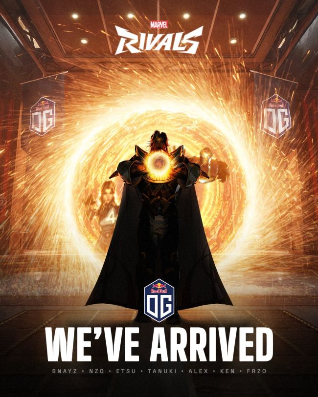 OG Esports faz grande entrada para Marvel Rivals esports