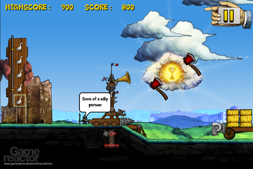 Monty Python's Cow Tossing - Gamereactor PT