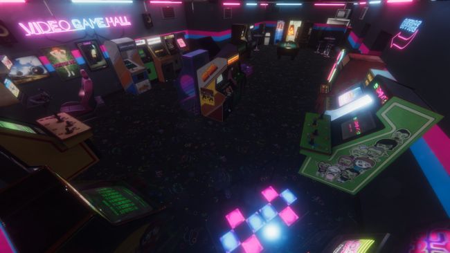 Construa o seu próprio salão arcade em Arcade Paradise