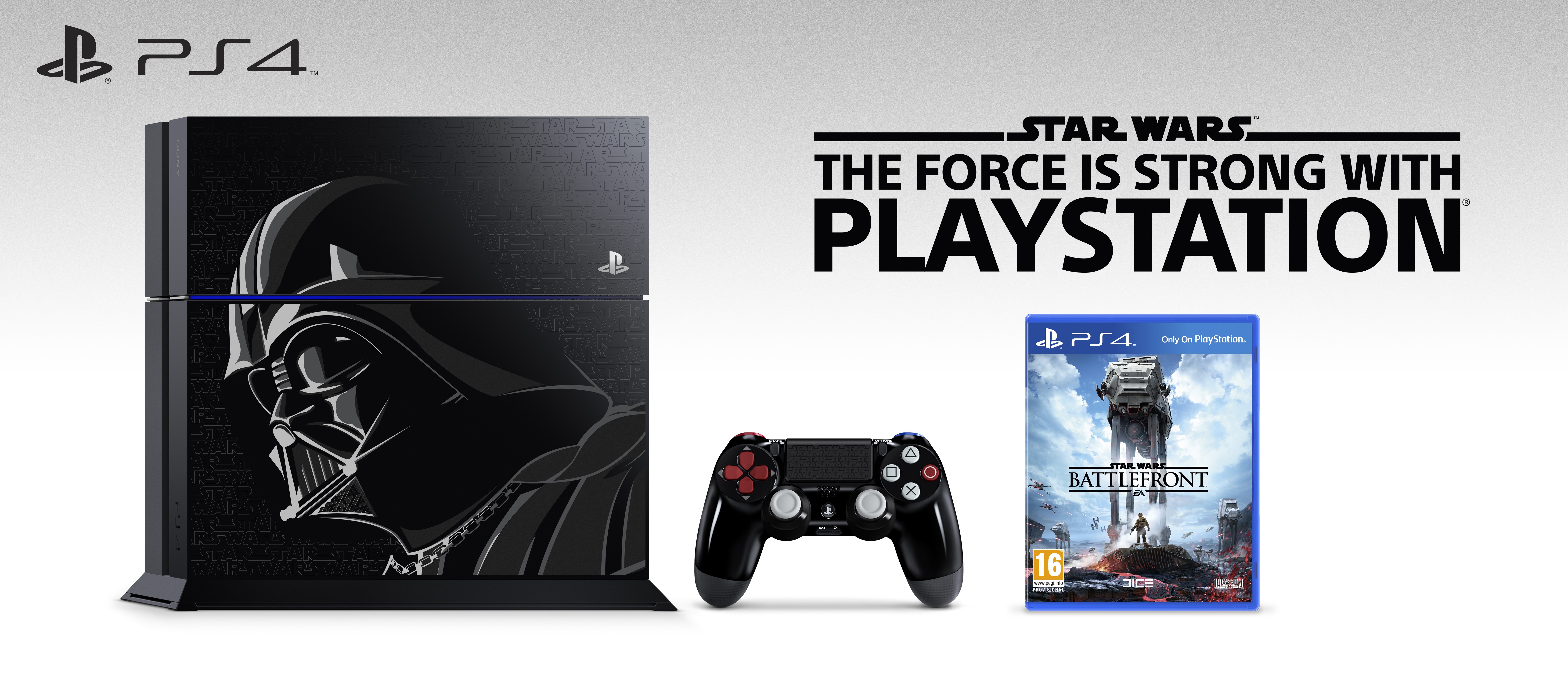 Darth Vader é a face da nova PlayStation 4 - Star Wars Battlefront ...
