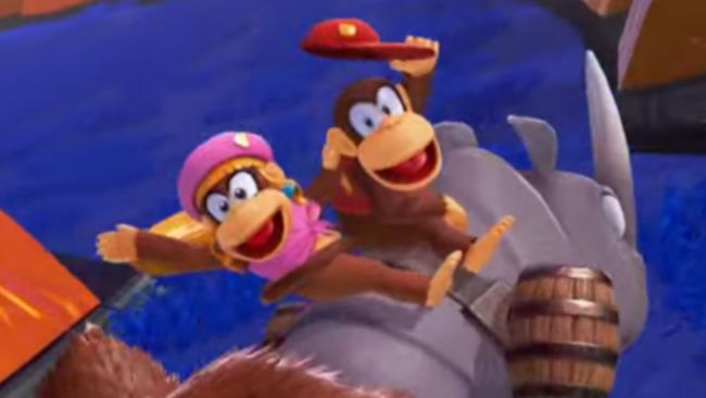 Diddy Kong e Dixie Kong confirmados para aparecer em Donkey Kong Bananza