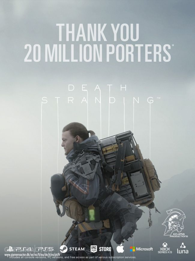 Death Stranding ultrapassou a marca de 20 milhões de jogadores - Death ...