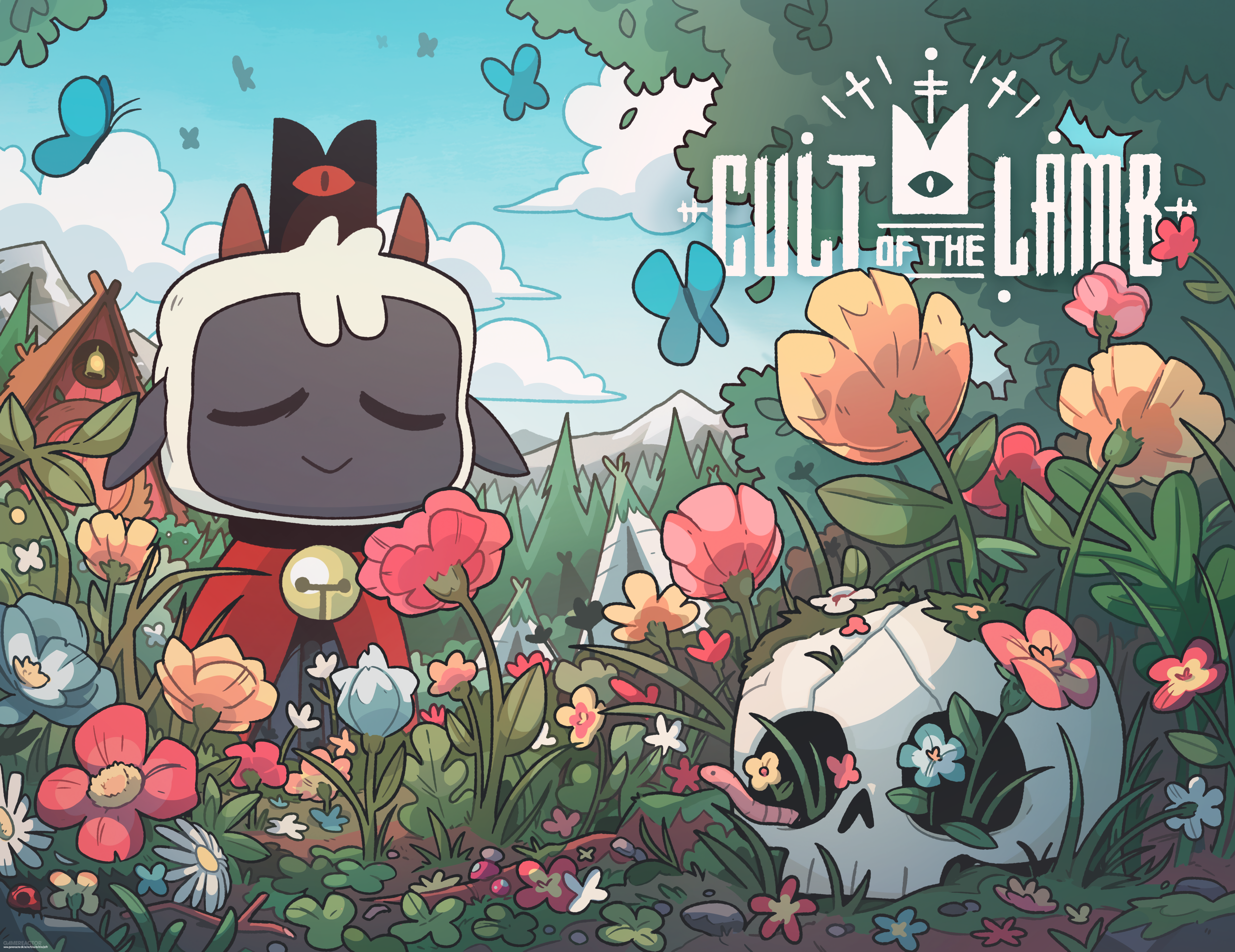 Cult of the Lamb: Unholy Alliance e Pilgrim Pack agora disponíveis para download