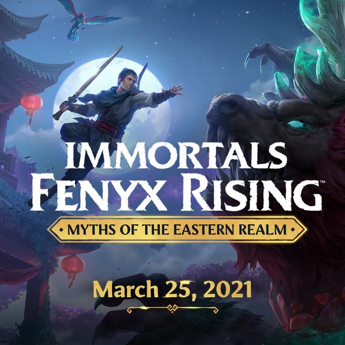Myths of the Eastern Realm chega em breve a Immortals: Fenyx Rising