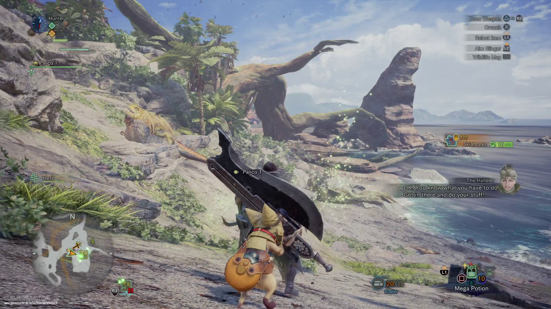 Nova jogabilidade exclusiva de Monster Hunter: World