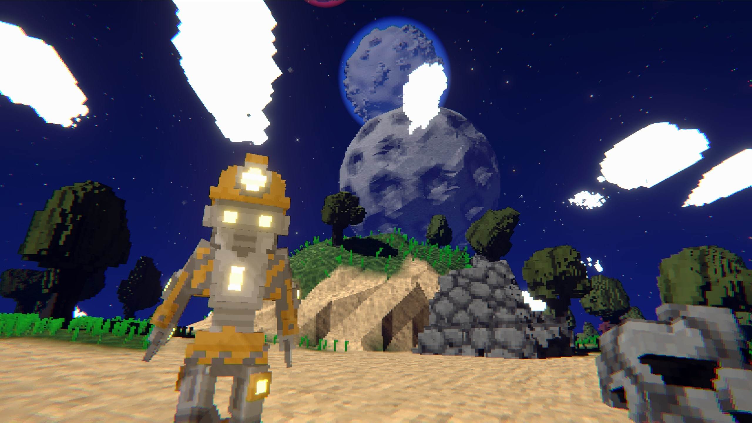 Astromine é um jogo cooperativo de sobrevivência ambientado em um ...