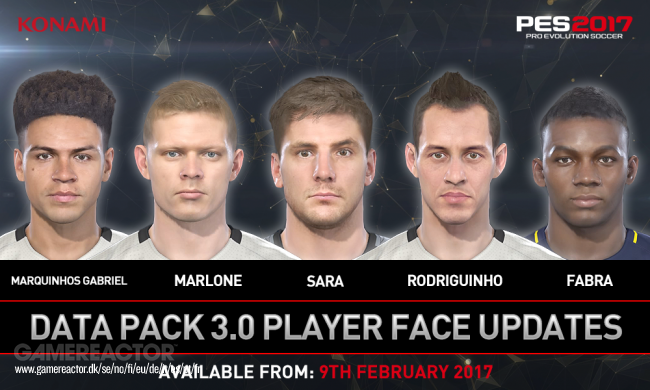 Data Pack 3.0 de PES 2017 já está disponível - Pro Evolution Soccer ...