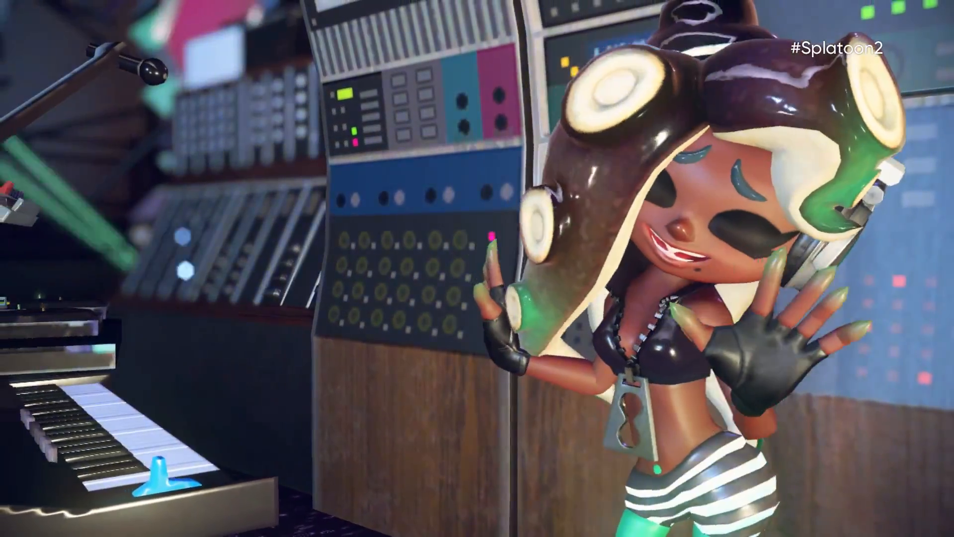 Vídeo de música baseado em Splatoon 2