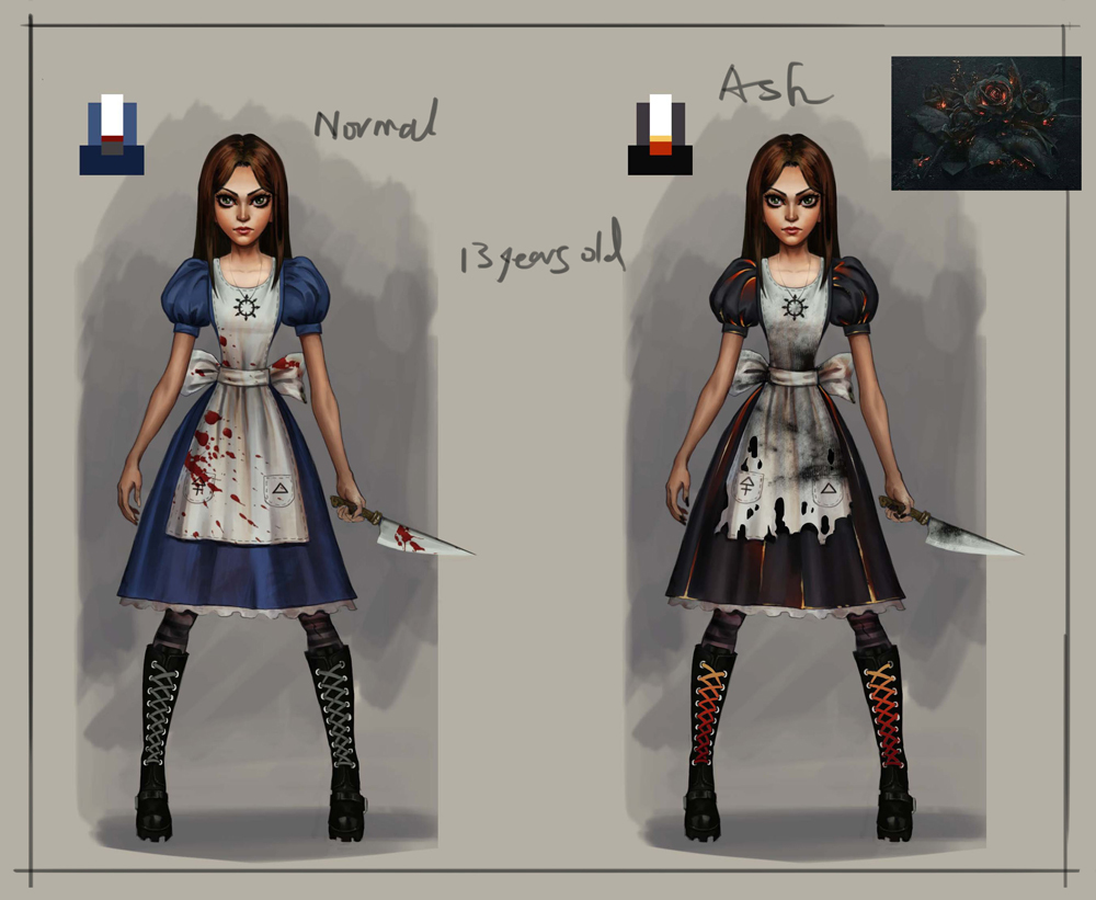 Já viu o novo modelo 3D de Alice? - Alice: Asylum - Gamereactor