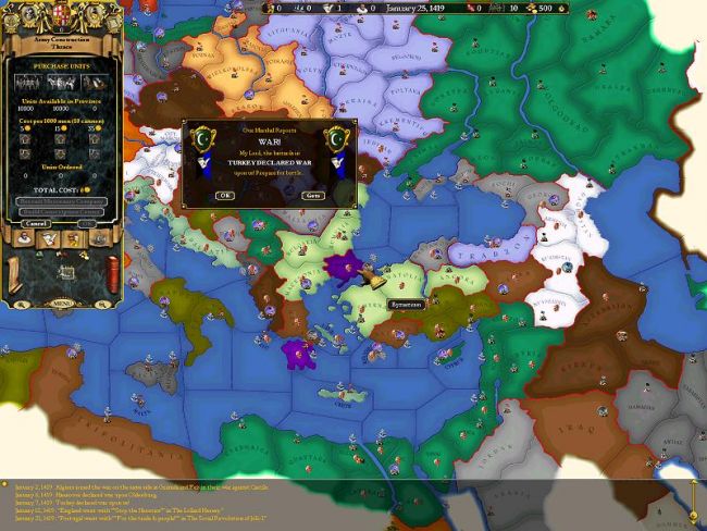 Europa Universalis II está gratuito no GOG.com