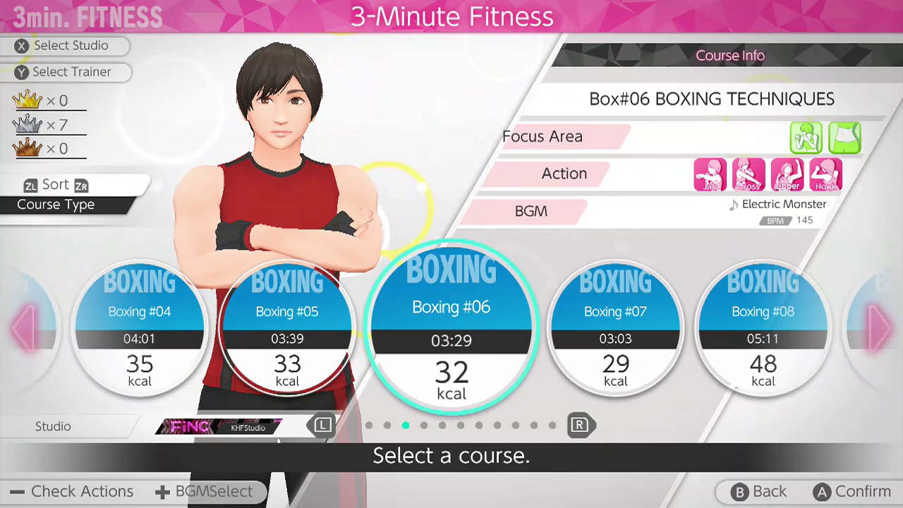 Knockout Home Fitness é um novo jogo de exercício físico da Switch