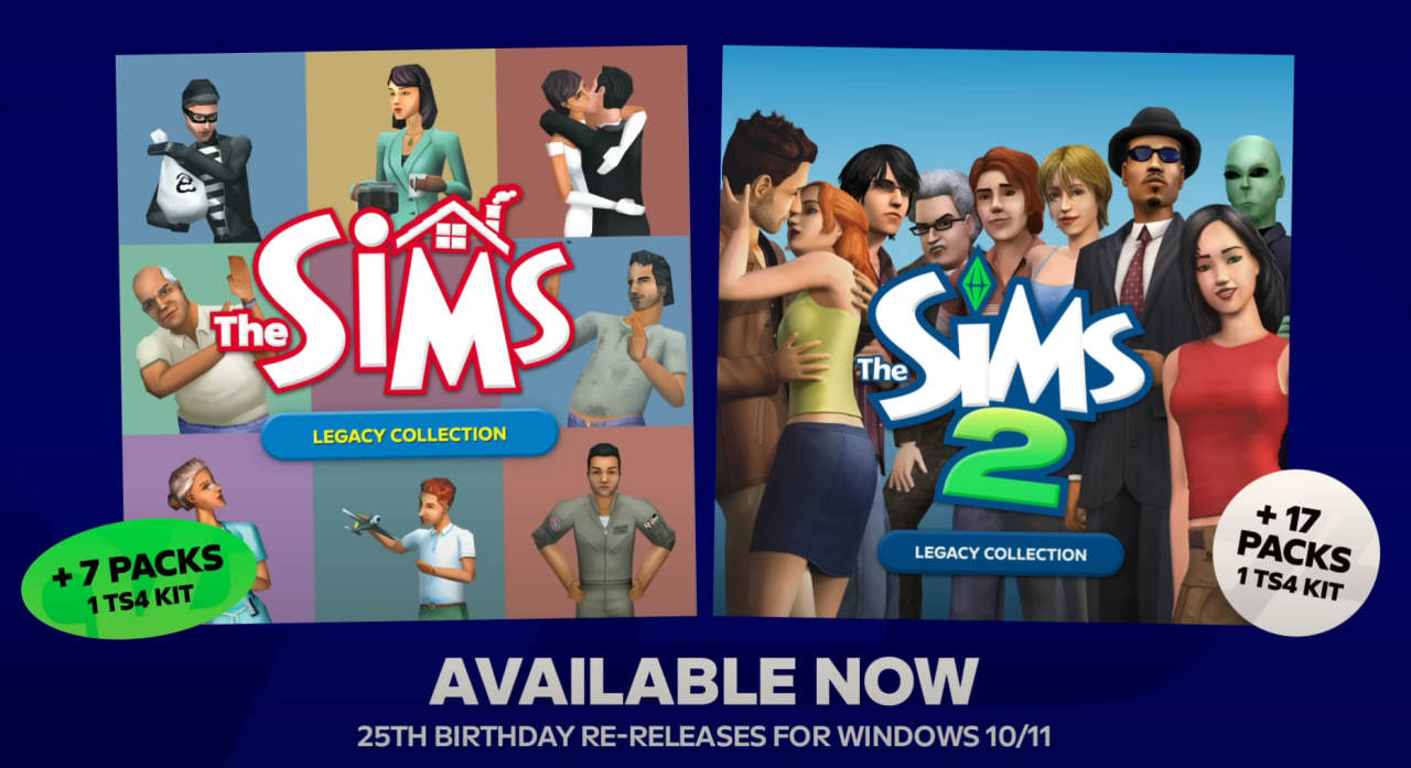 The Sims & The Sims 2 já estão disponíveis para PC