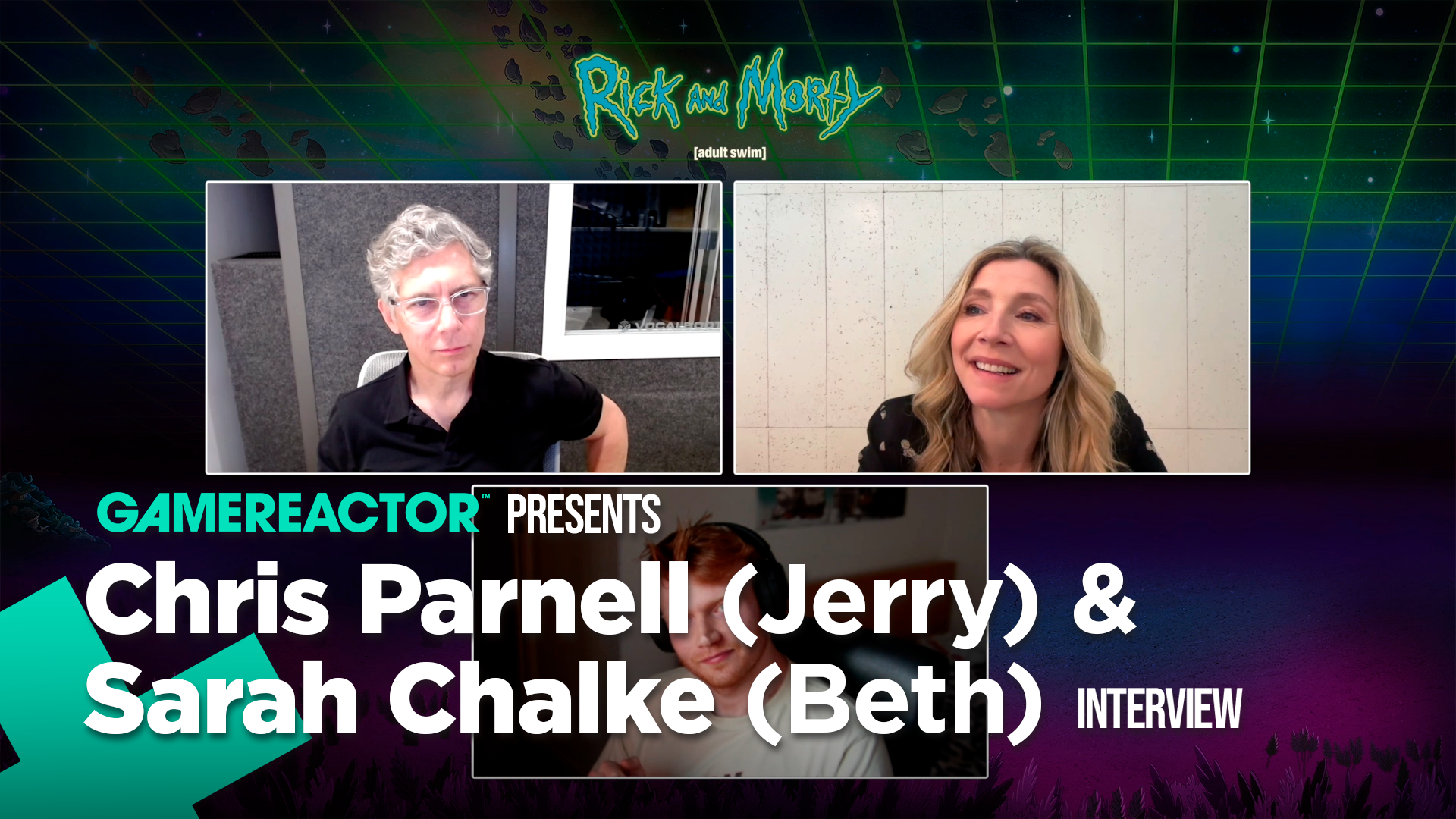 Chris Parnell e Sarah Chalke revelam com quais personagens Jerry e Beth ...