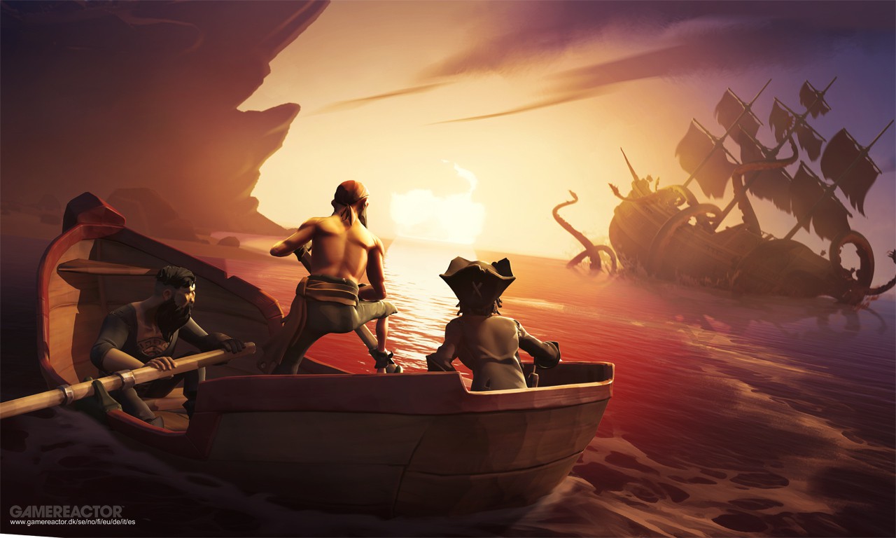 Sea of Thieves mostra-se em novas imagens