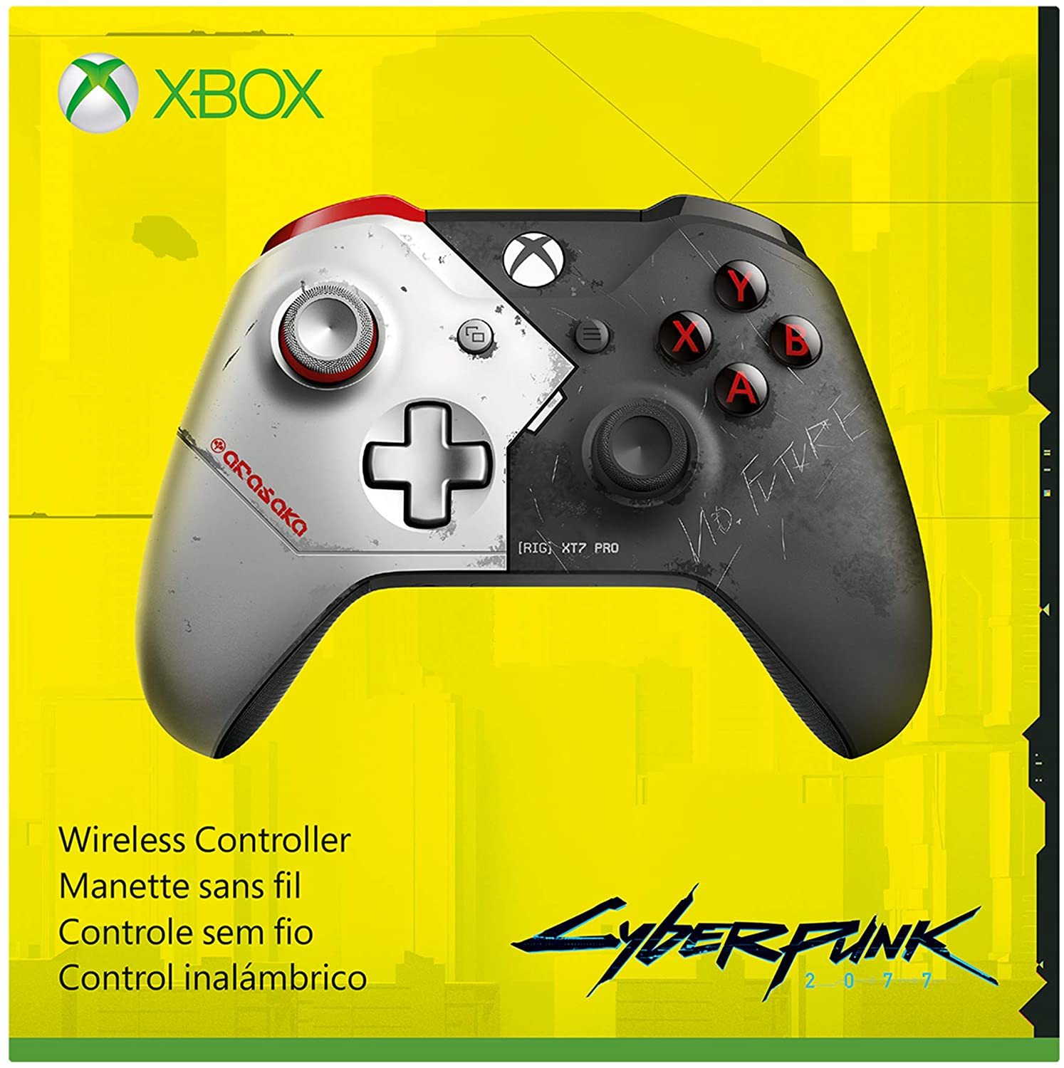 É este o comando de Cyberpunk 2077 para Xbox One?